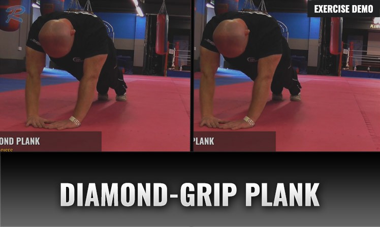 DIAMOND-GRIP PLANK HOLD • Russ Howe PTI