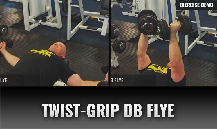 TWIST-GRIP DUMBBELL FLYE • Russ Howe PTI