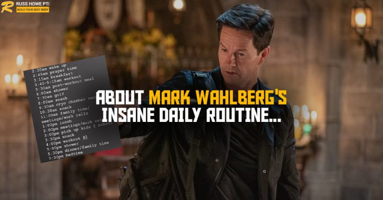 About Mark Wahlberg's "Insane" Daily Routine... • Russ Howe PTI