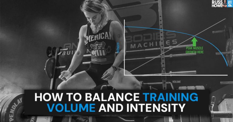 How To Balance Training Volume And Intensity • Russ Howe PTI
